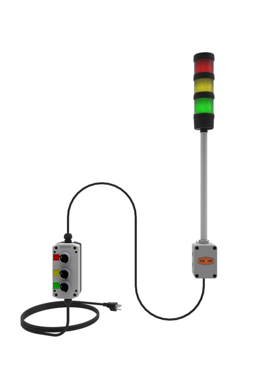LED Tower Light Stations with Controls – Stack-Light.com