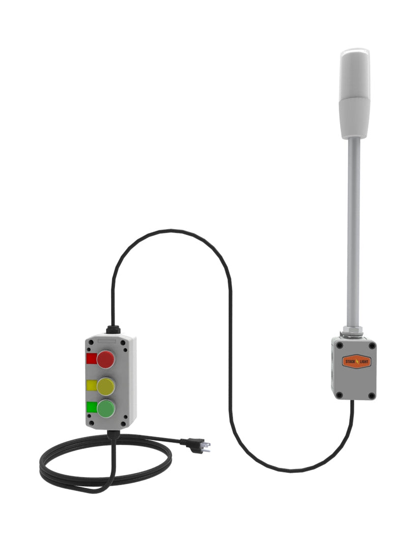 Andon Light - Multi Color - Optional Audible Alarm - Switch Operated ...